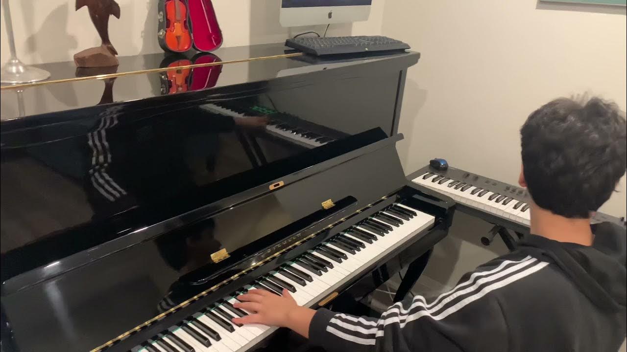 UAE national anthem🇦🇪 From Marcel Ward, (ishi biladi, عيشي بلادي) piano ...