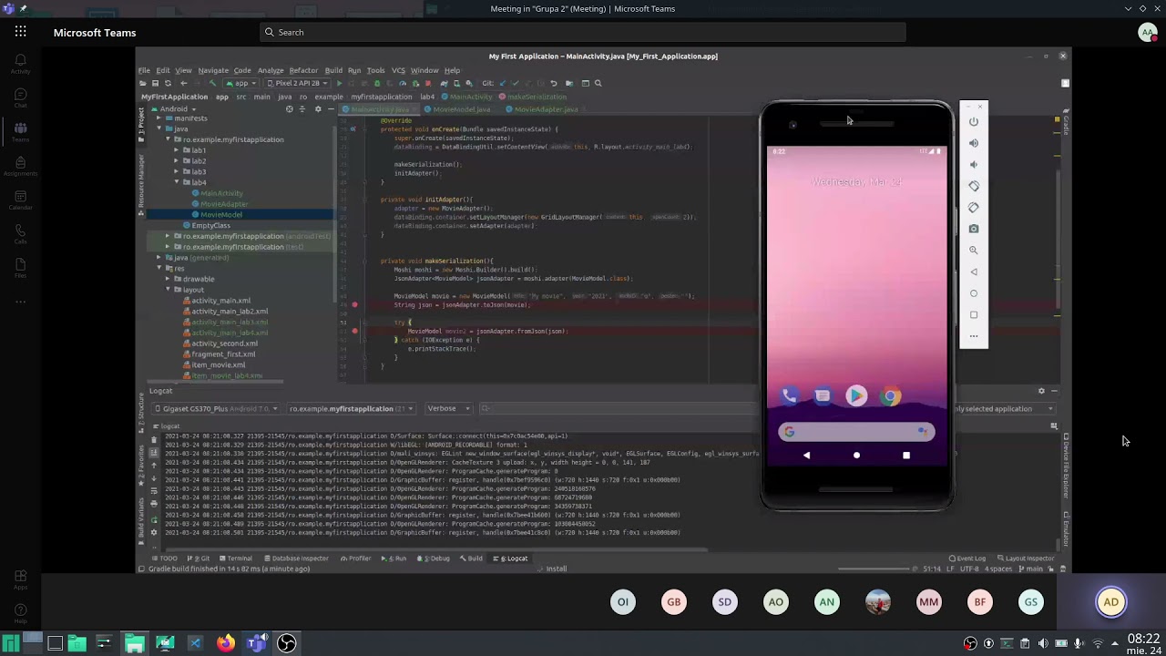 Android - Lab 5 - YouTube
