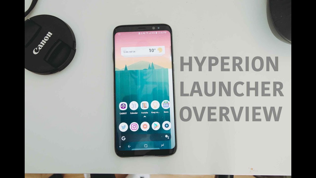 HYPERION LAUNCHER OVERIVIEW! - YouTube