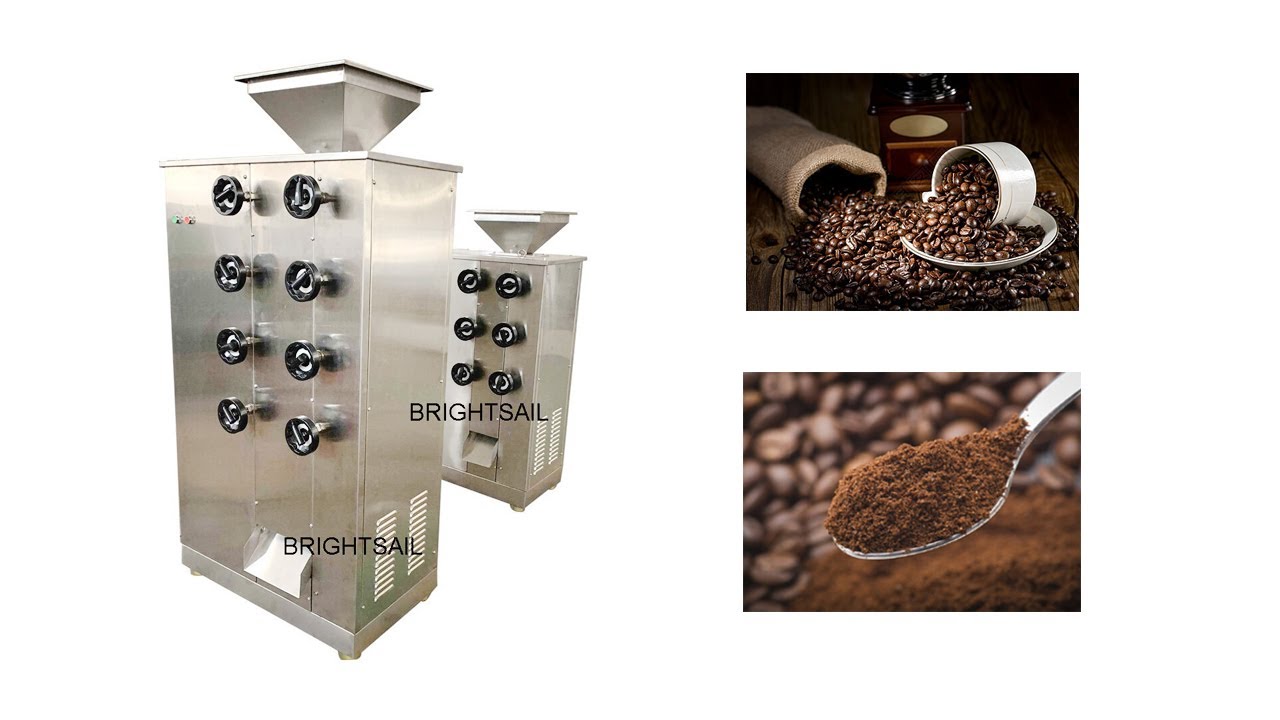 Coffee Powder Making Machine Roller Crusher Coffee Grinder Machine ...