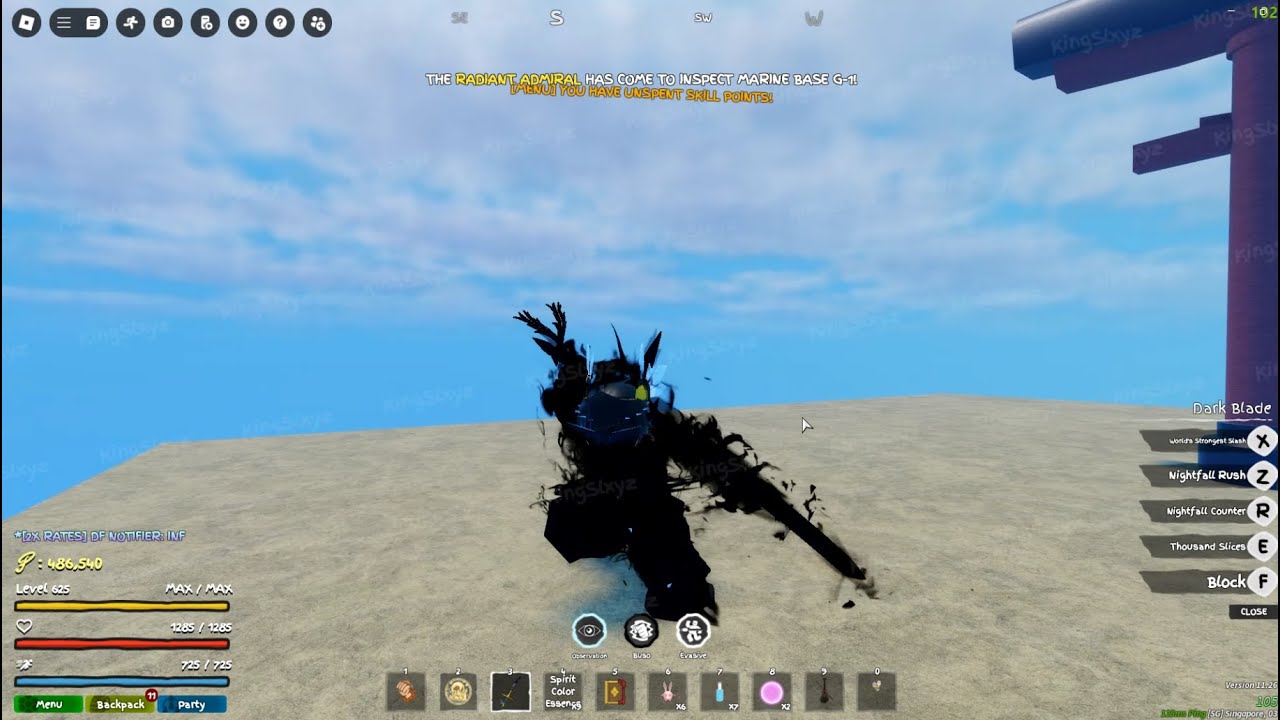 [GPO] How to get the collectible Nightfall Shroud - YouTube