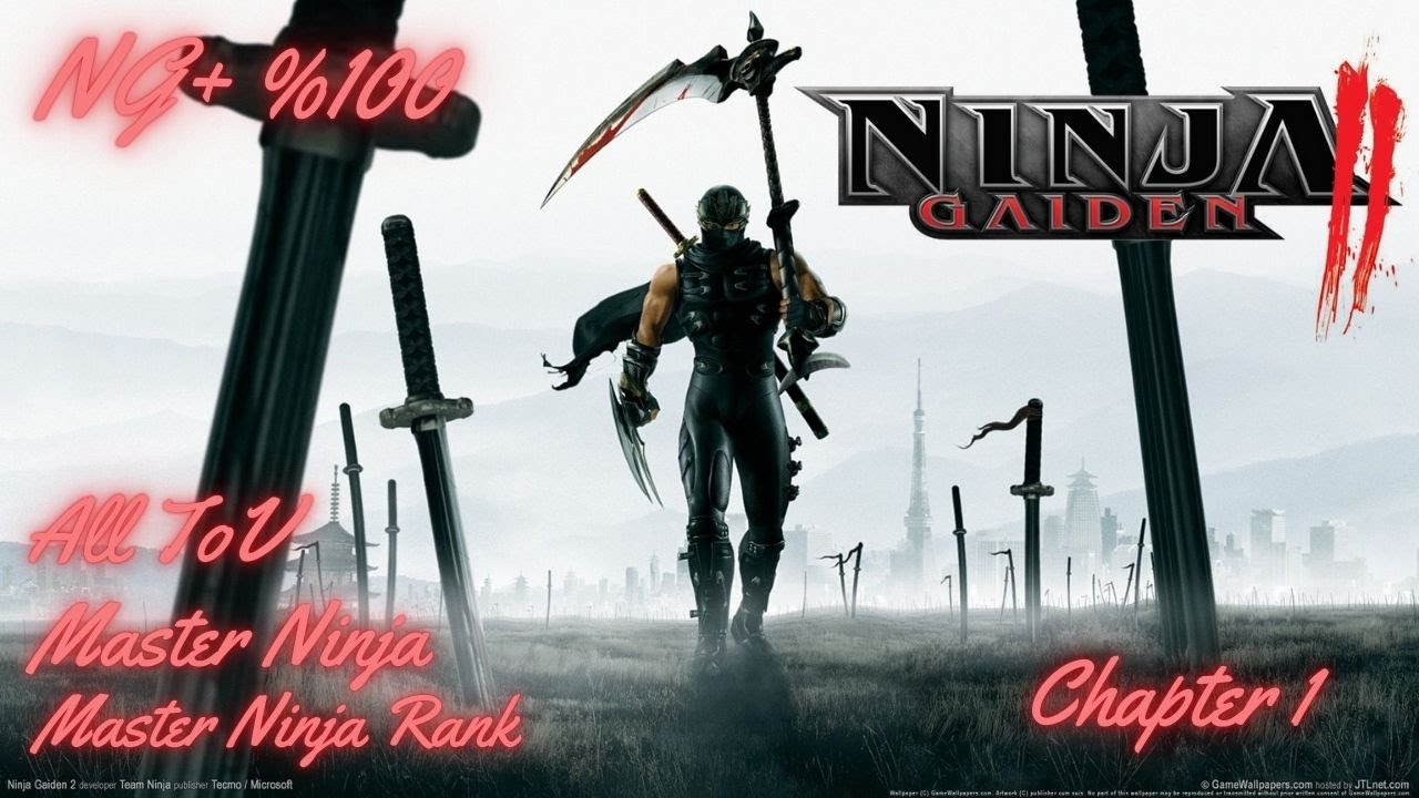 Ninja Gaiden 2 Master Ninja Difficulty - Master Ninja Rank - All ToV ...