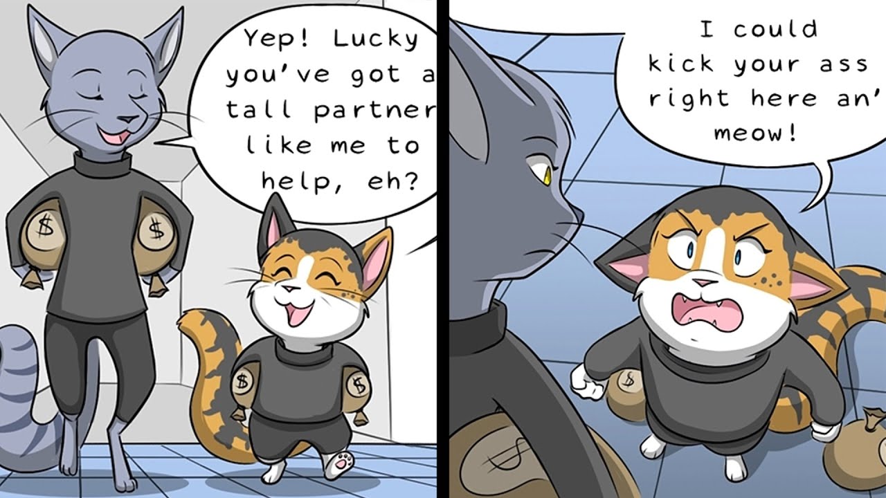 Animal Problem Comics With Cute Endings #19 - YouTube