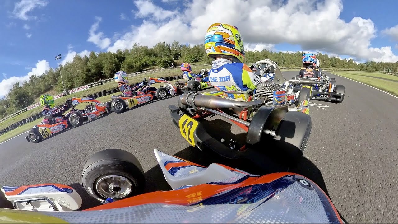 Potential F1 drivers of the future aged 8-12 now... Super Cadet Karting ...