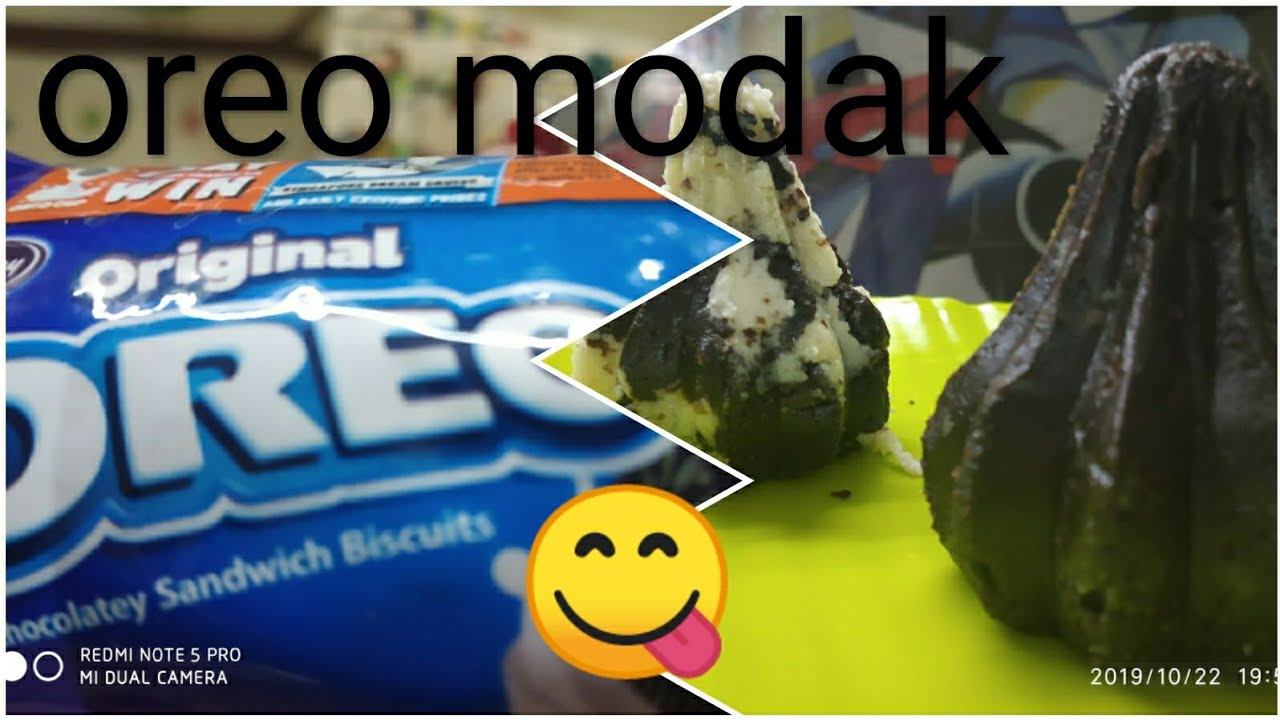 Oreo modak/ chocolate/flameless cooking / competition - YouTube