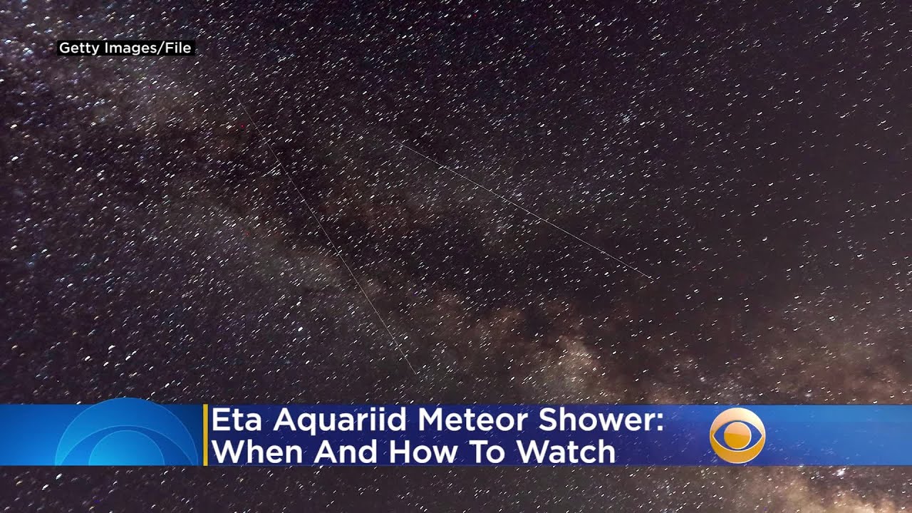 Eta Aquariid Meteor Shower: When And How To Watch - YouTube