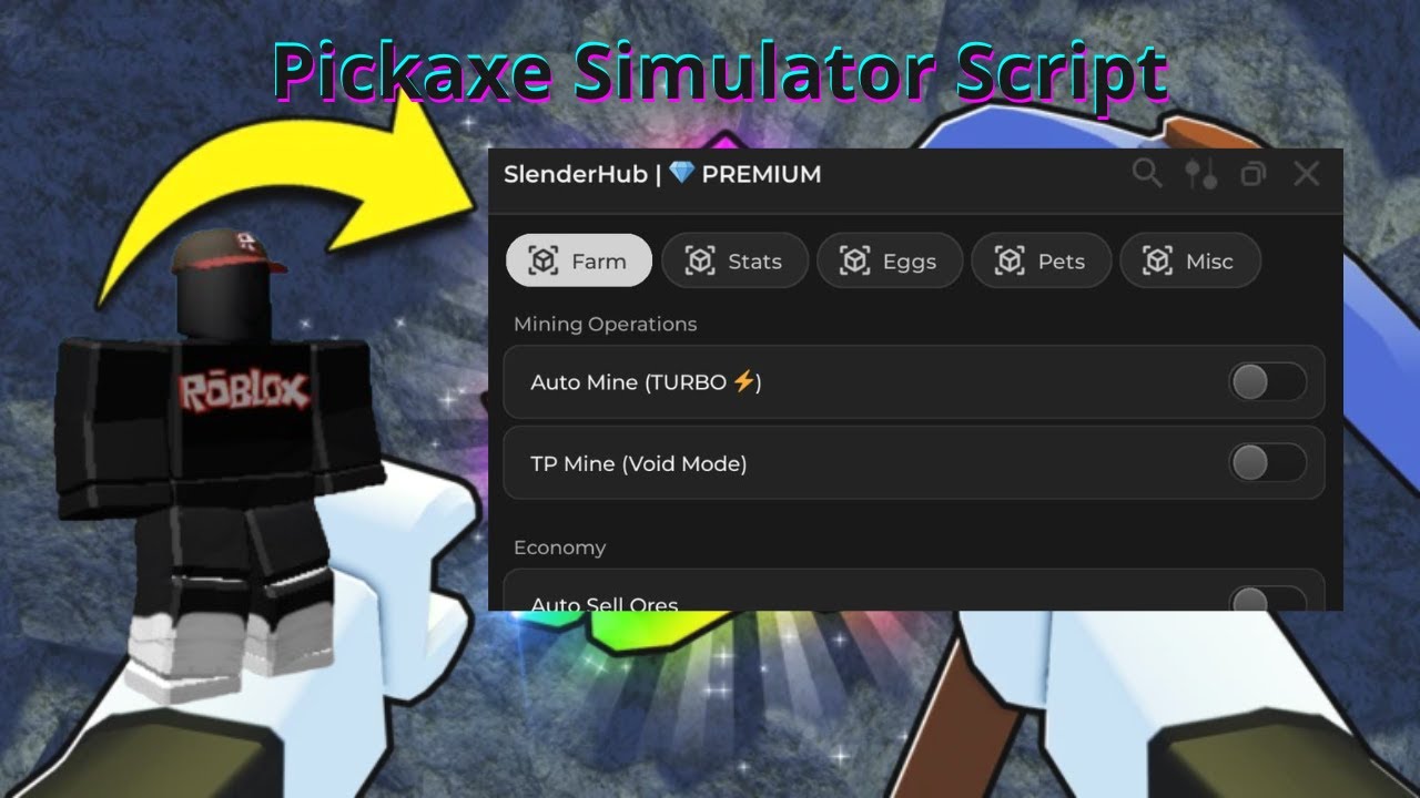 PICKAXE SIMULATOR SCRIPT UPDATE!!! Auto Mine, Auto Train, Auto Rebirth, Auto Upgrade, MORE - YouTube