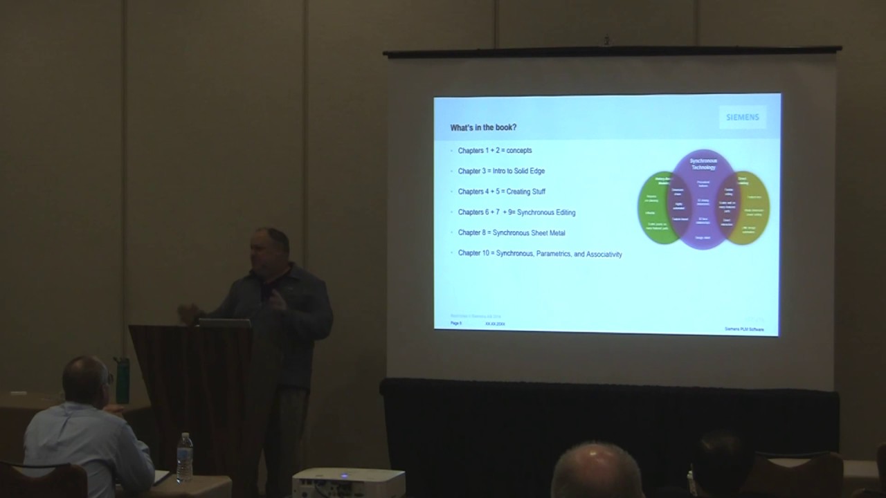 New Solid Edge Book for Synchronous Skeptics - YouTube