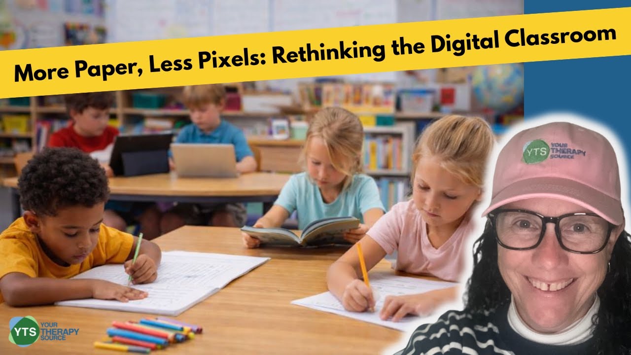 More Paper Less Pixels Rethinking the Digital Classroom - YouTube