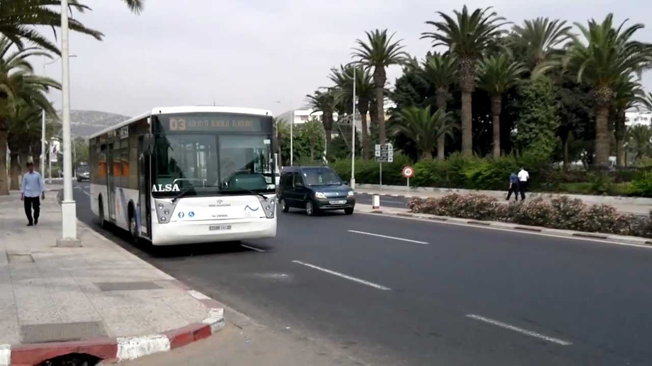 Bus AlsaCity d'Agadir - YouTube
