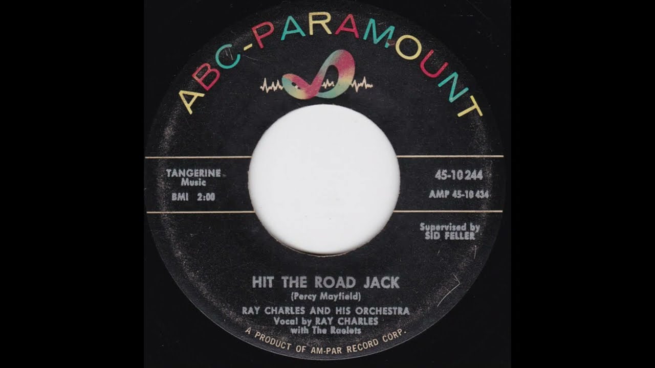 Hit The Road Jack - Ray Charles And His Orchestra- 45Rpm - Full Audio ...