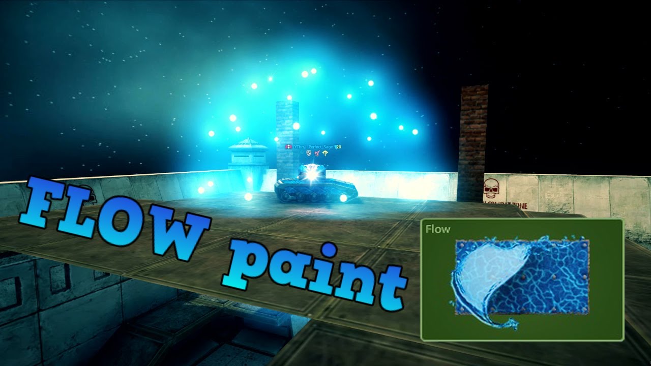 Tanki online - Flow Paint Gold Box video - YouTube