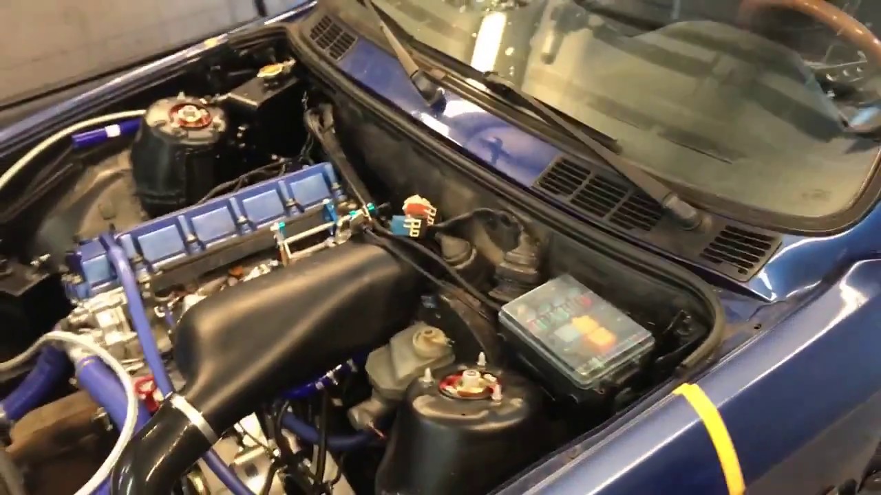 BMW E30 M42 rhd itb kit dutch performance - YouTube