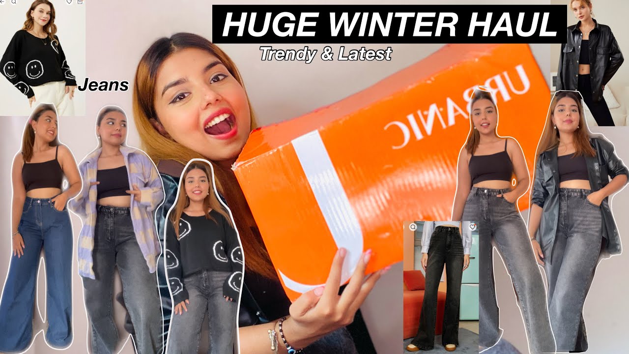 Urbanic *Latest & Trendy* winter haul ~ new collection| Jeans, coat ...