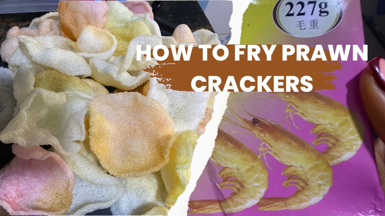 HOW TO MAKE PRAWN CRACKERS | FRYING PRAWN CRACKERS FOR THE FIRST TIME ...