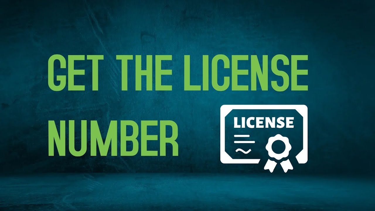 How do I obtain the license key? - YouTube