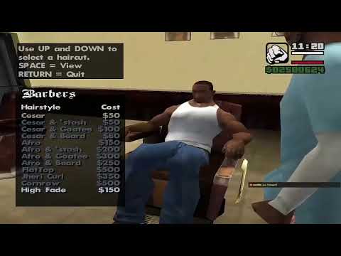 Abbas Yanbasan Gta San Andreas KOMİK Berber Sahnesi