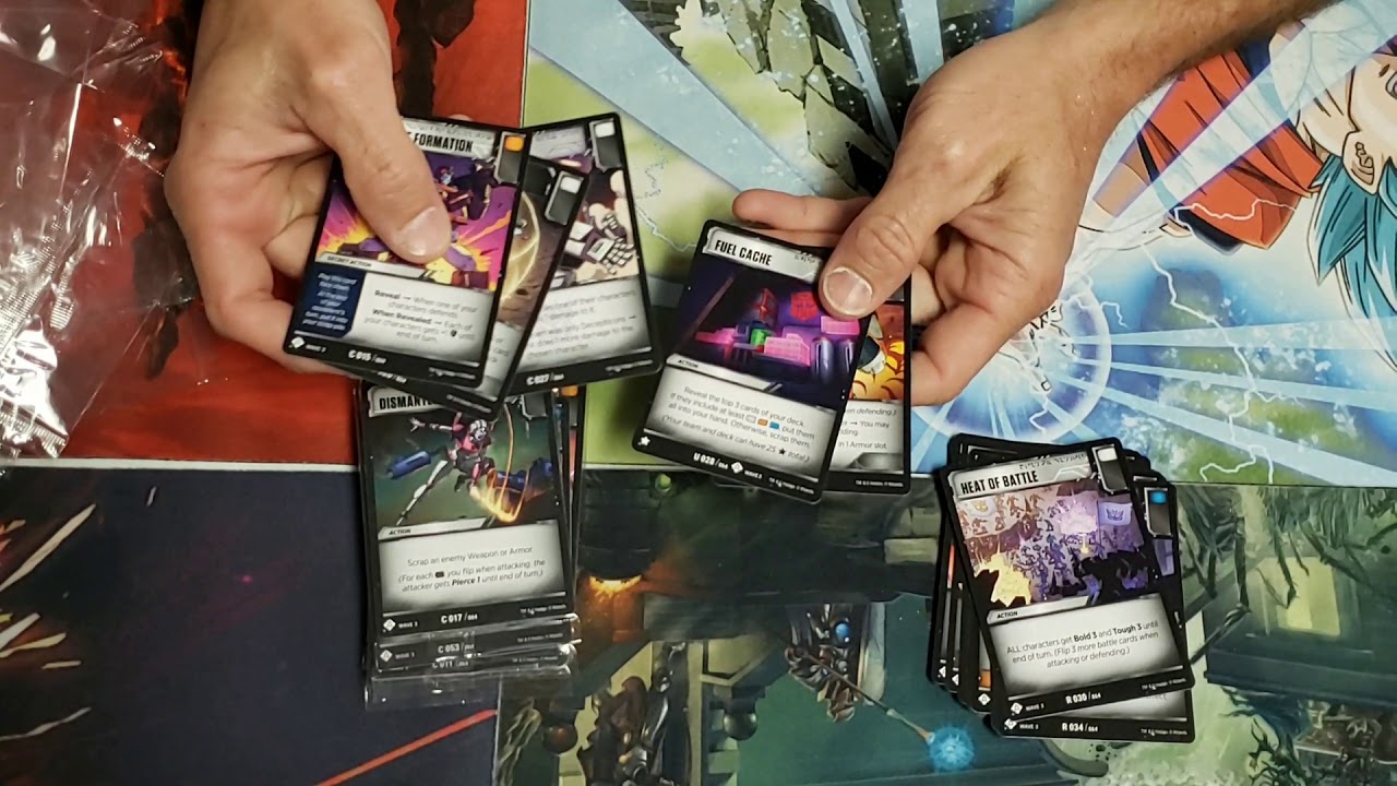 Transformers Battle Card Opening - YouTube