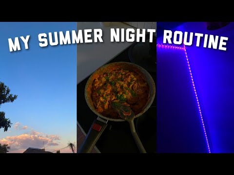 #VLOGMAS EP3: MY SUMMER NIGHT ROUTINE || VLOGMAS DAY 3 🎄 || SOUTH ...