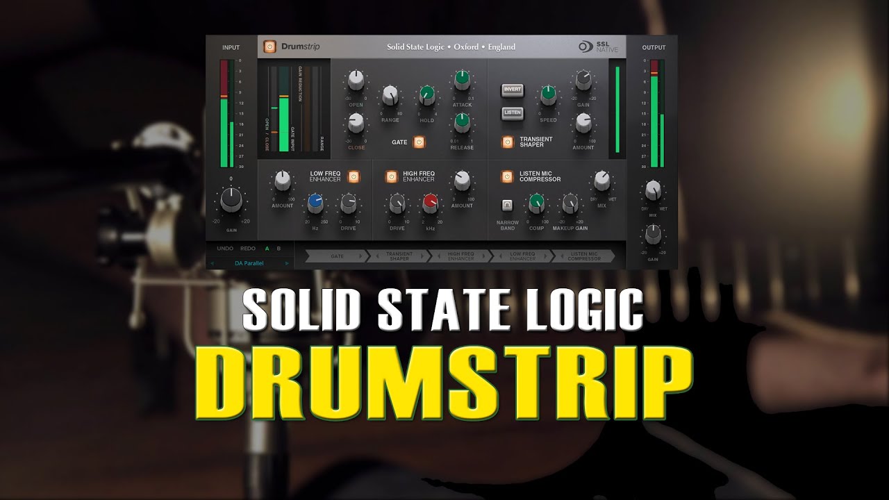 SSL Drumstrip - Sua bateria perfeita com apenas um plugin! - YouTube