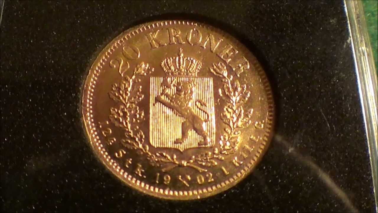 My Norwegian Gold Coins - YouTube