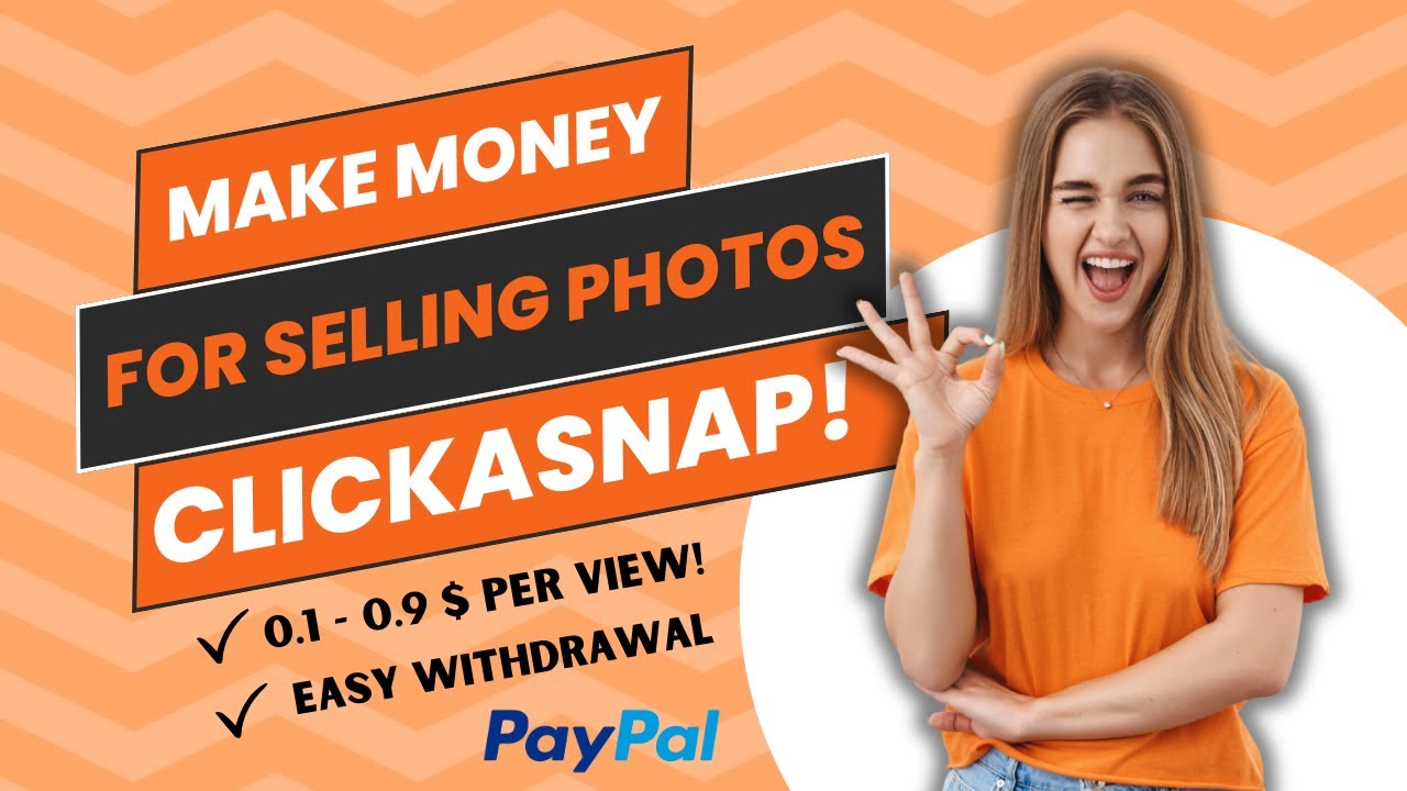 ClickASnap full tutorial | How to make money in ClickAsnap by selling ...