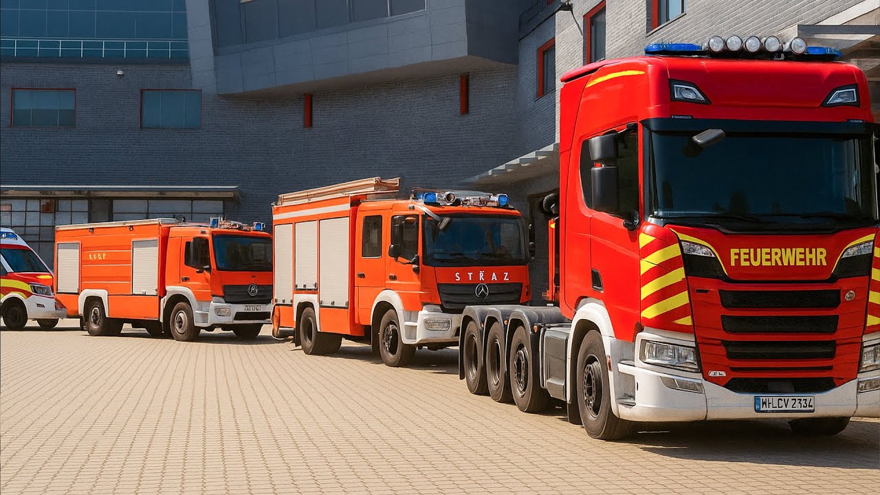 Emergency Call 112 - Polish Emergency Services Firefighter and ...