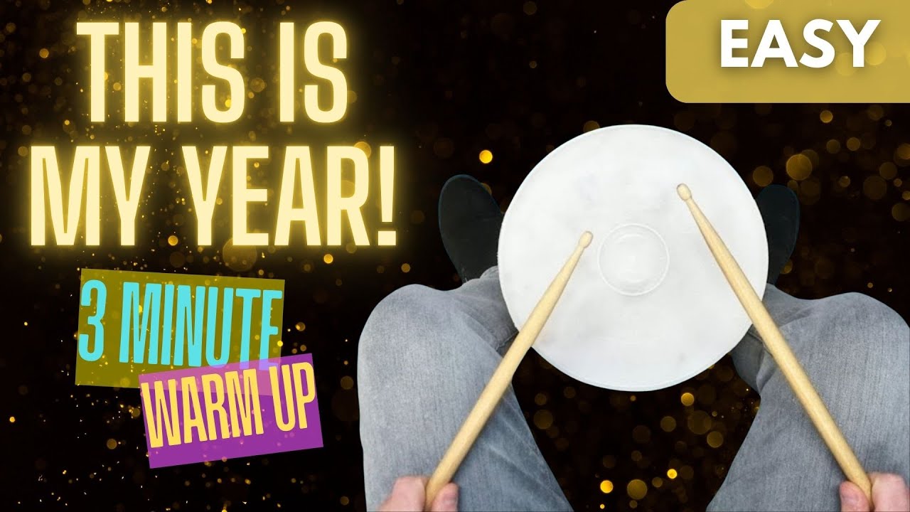🥁 Easy Bucket Drum Warm Up 🥁 | 2026 New Year Positivity Bucket Drumming ...