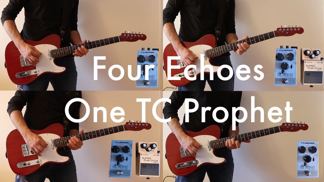 Digital Delay Review: Four echoes for one TC Electronic The Prophet ...