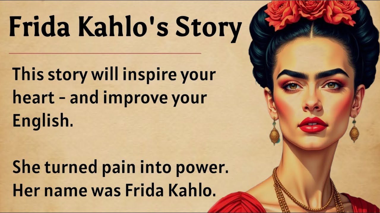 Frida Kahlo's Story || Learn English Through Story Level 2 🔥 || Graded ...
