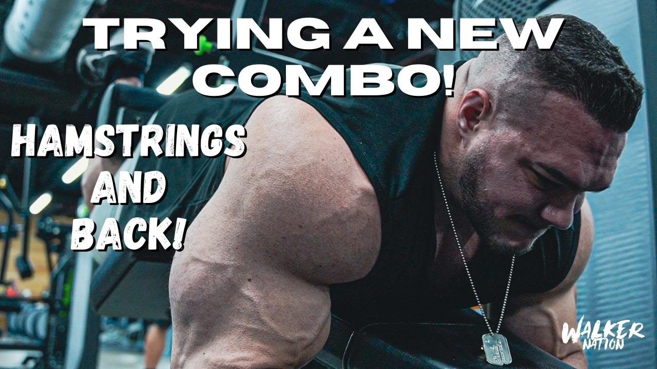 Nick Walker | TRYING SOMETHING DIFFERENT! | HAMSTRINGS AND BACK! - YouTube