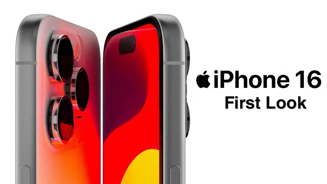 iPhone 16 Pro Max First Look Design Launch | Release date - YouTube