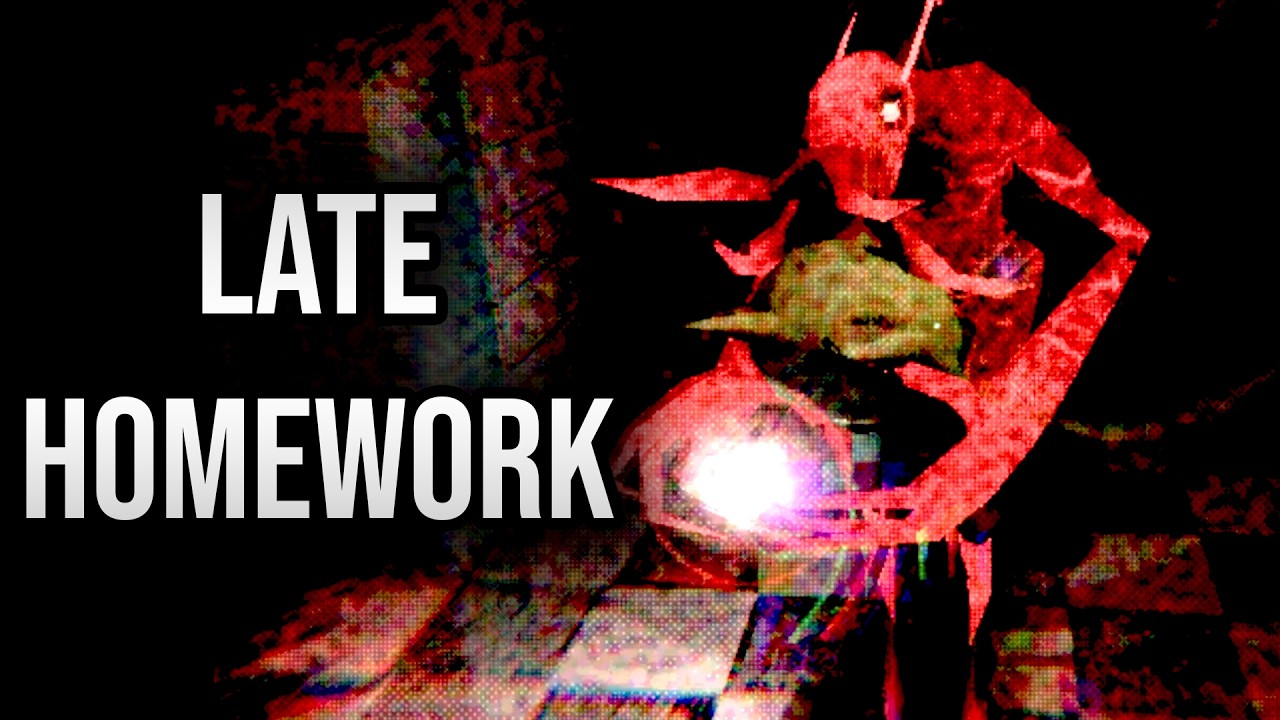 CURSED PS1 GAME || Late Homework - YouTube