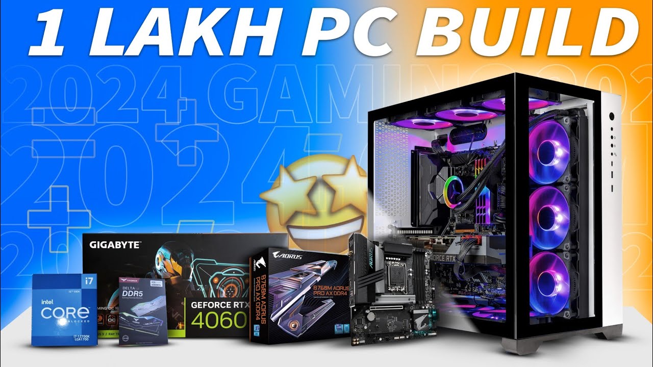 1 Lakh Rs Super Gaming PC Build🔥 With RTX 4060 || Best Gaming Pc build ...