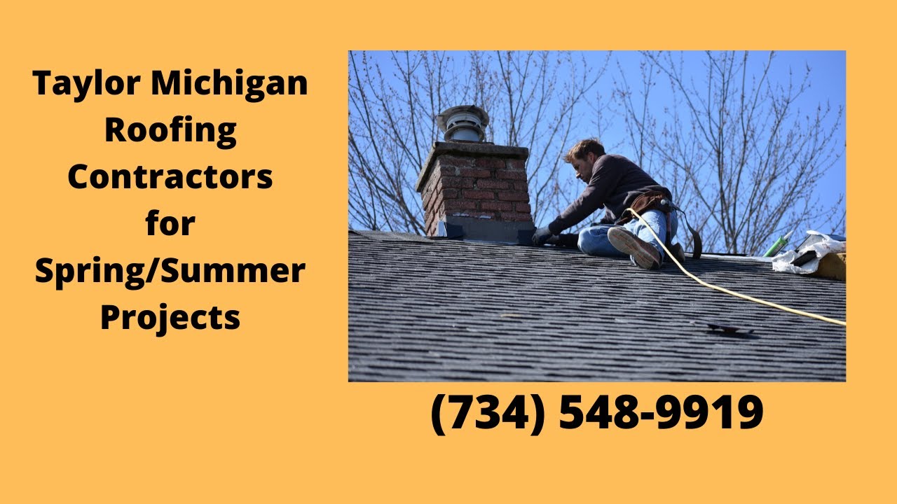 Spring Rains and Your Roof in Taylor Michigan - YouTube