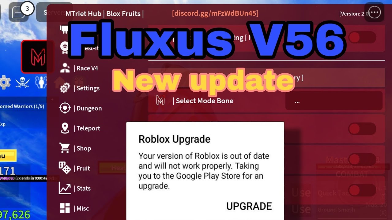 🔴Fluxus New update V56 - YouTube