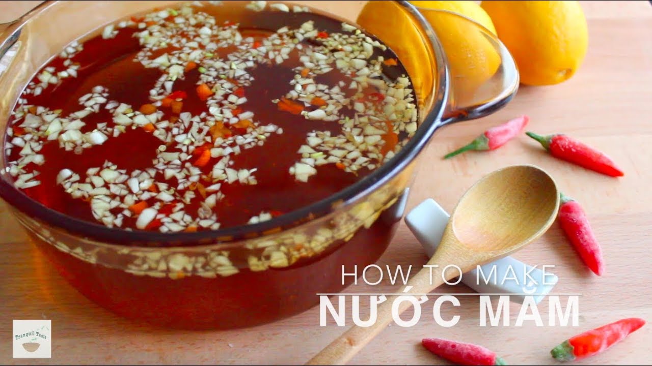 How to make Nuoc Mam (Vietnamese dipping sauce) - YouTube