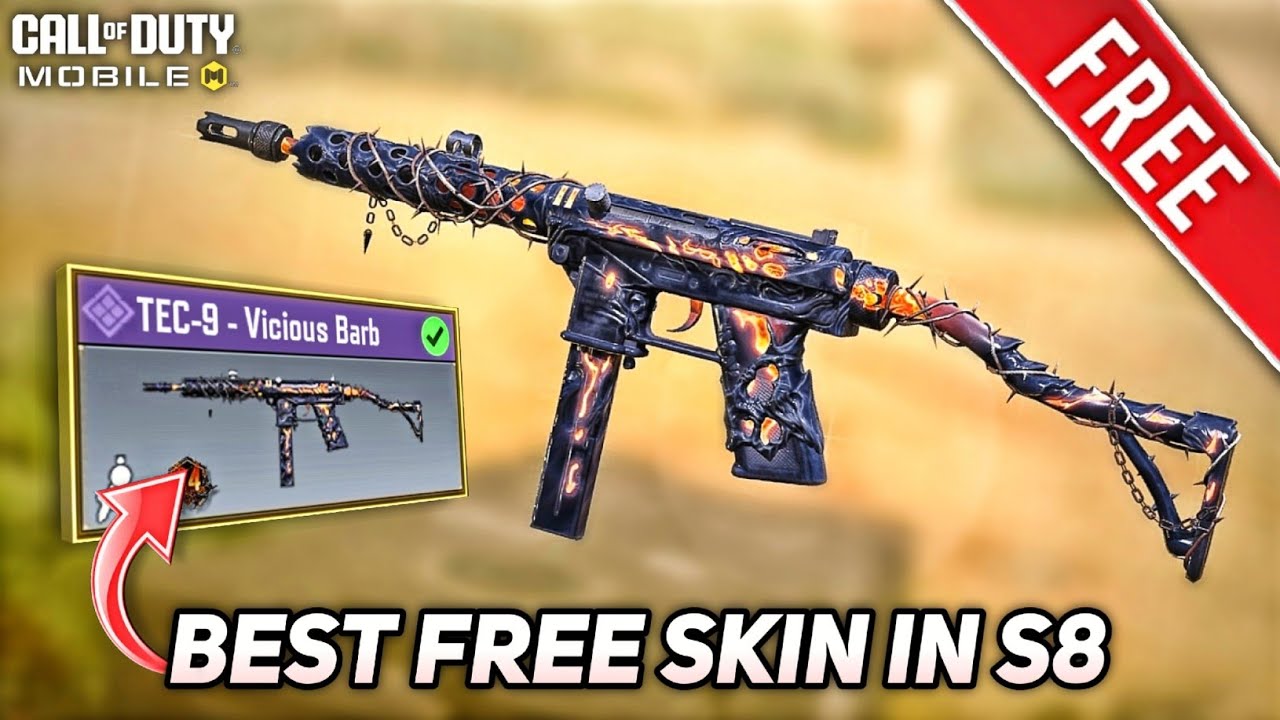 Free TEC-9 Vicious Barb is way better than the paid one! - YouTube
