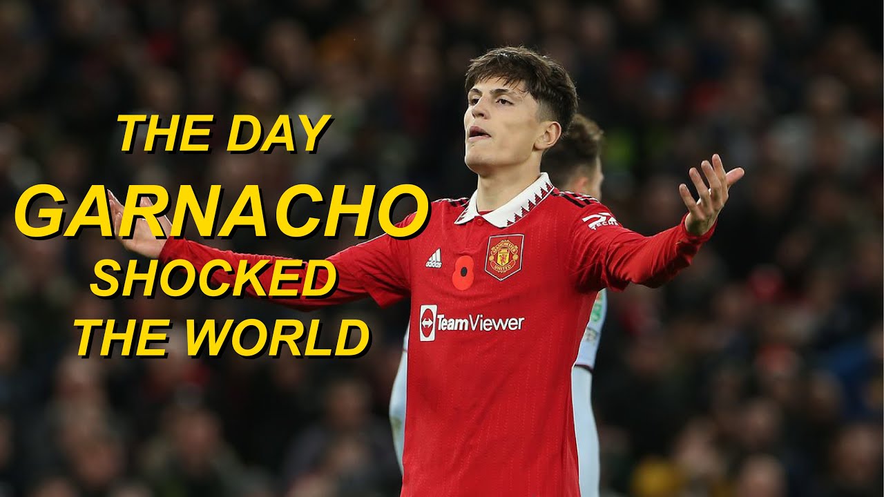 Garnacho SPEED SHOWS and GOALS - YouTube