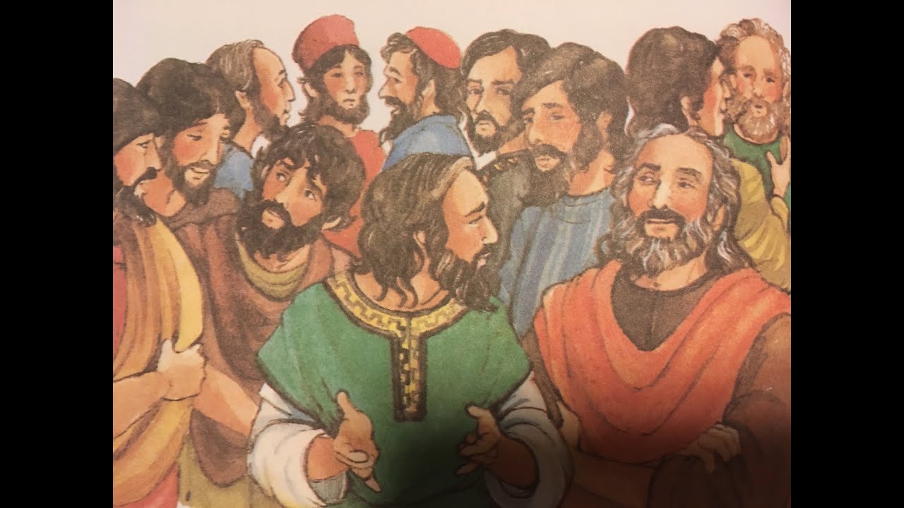 Képeskönyv: A 12 apostol - bibliai történet - YouTube
