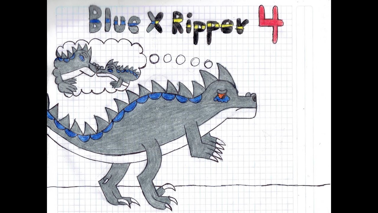 Blue x Ripper (indoraptor) 4 - YouTube