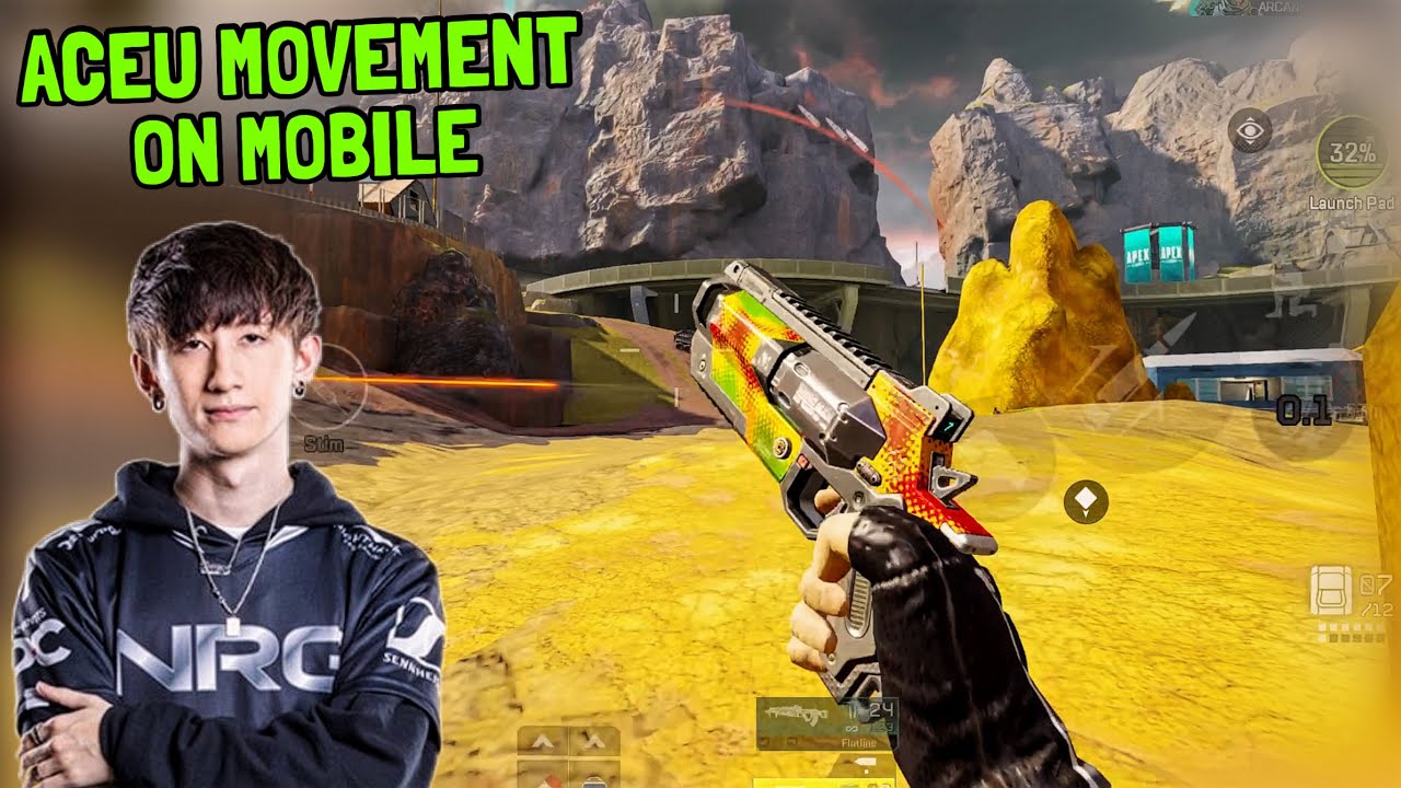 ACEU Movement in APEX LEGENDS MOBILE - YouTube