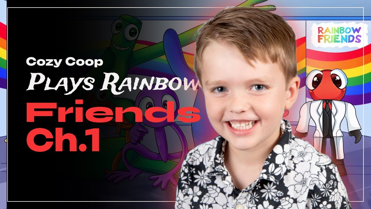 Join Coop On A Colorful Adventure In Rainbow Friends Chapter 1! - YouTube