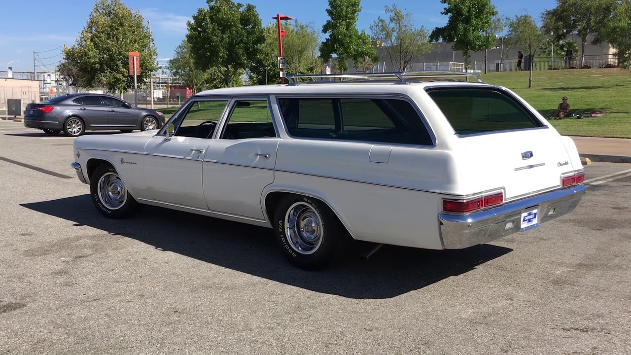 1966 Chevrolet Impala Station Wagon - 327ci - 4bbl. - YouTube