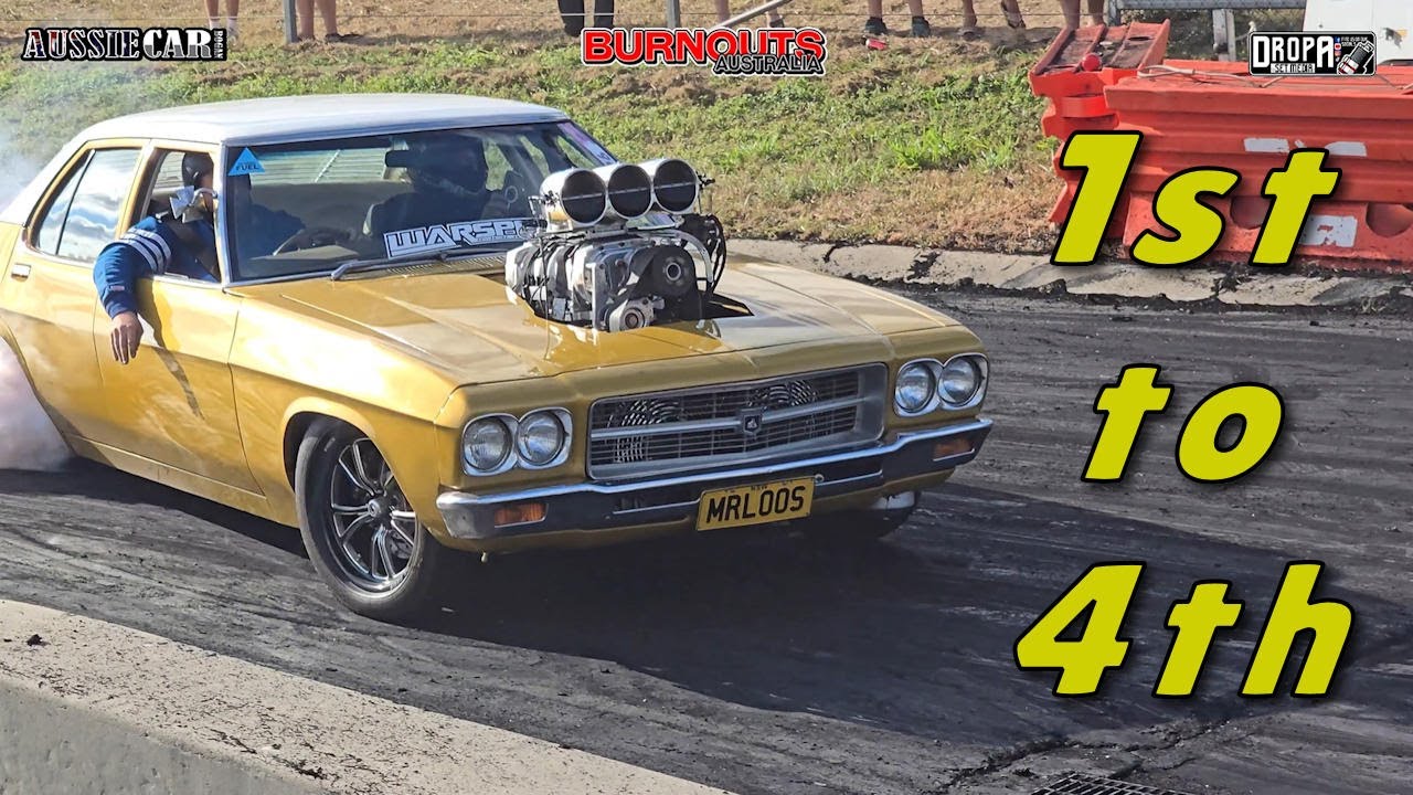 1st to 4th Burnouts - Australian Burnouts - YouTube