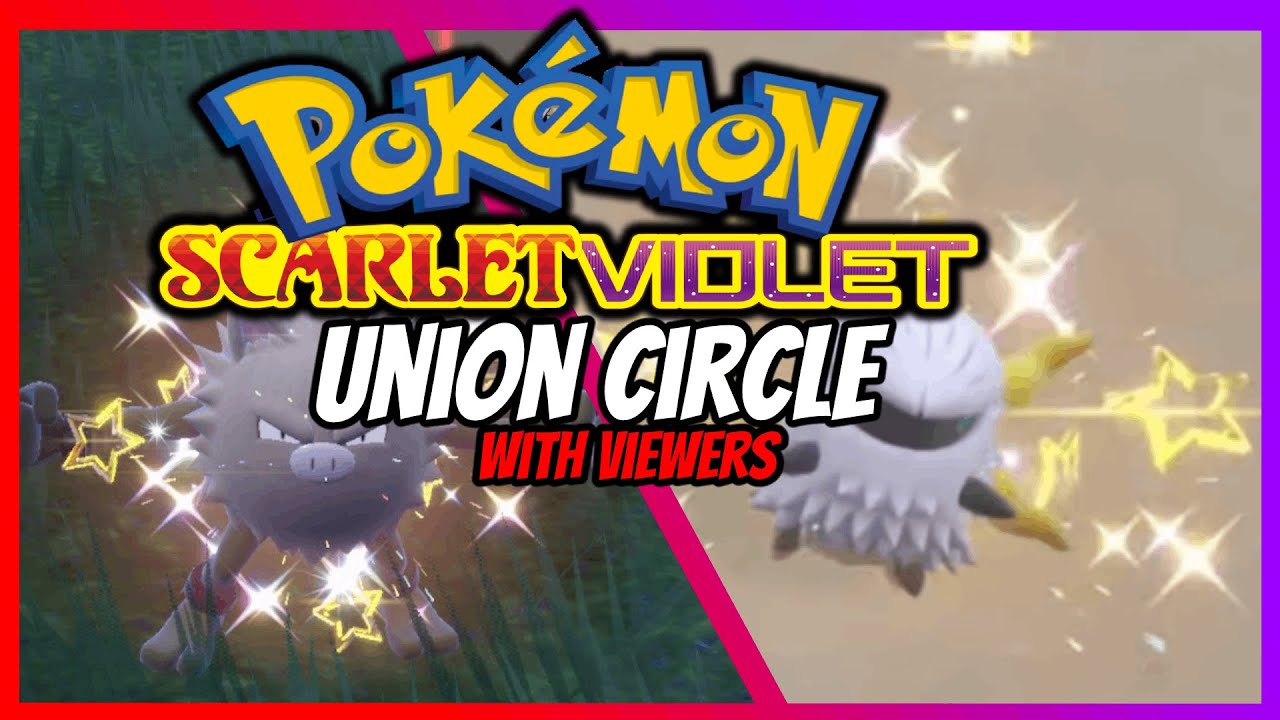Union Circles Pokemon Scarlet & Violet! - YouTube