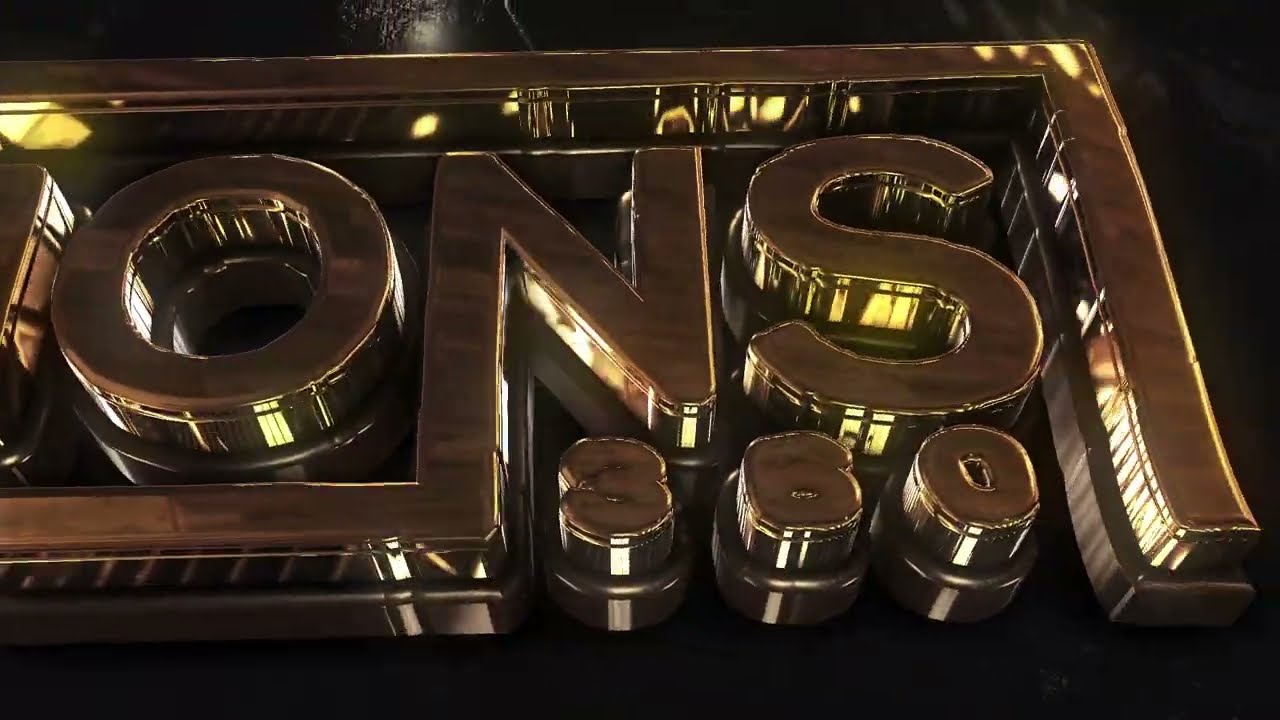 Gold Light Neon Sub animation. Fxsourav - YouTube