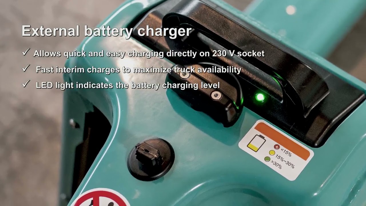 Prezentare transpalet electric Baoli EP15-03 - YouTube