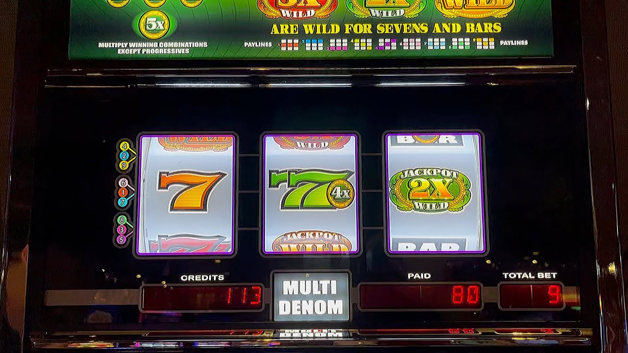 9-Line Slots in Las Vegas Old School IGT Mayans Riches! - YouTube