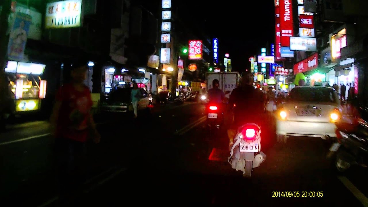 SUPA K100 夜間測試 - YouTube